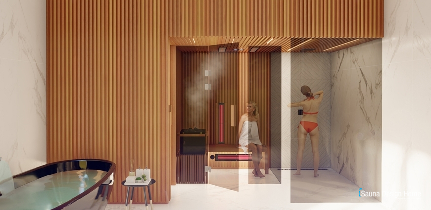 Unique interior solid wood cladding